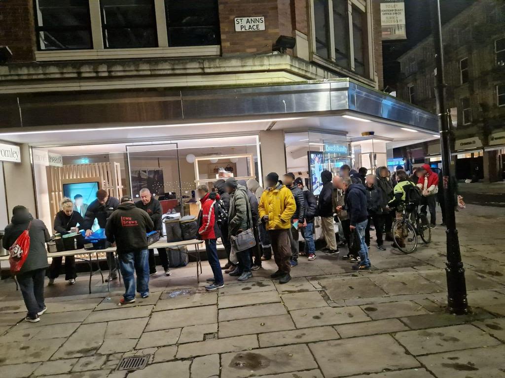 Helping 'street friends' in Manchester: Two Brews homeless charity