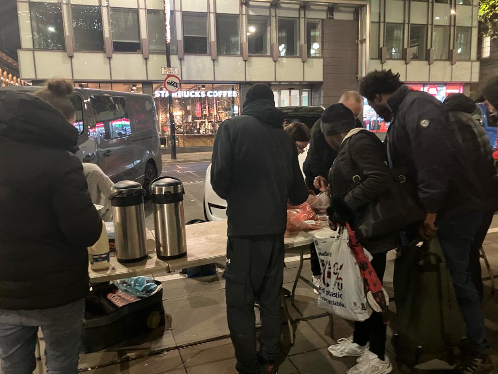 Helping 'street friends' in Manchester: Two Brews homeless charity